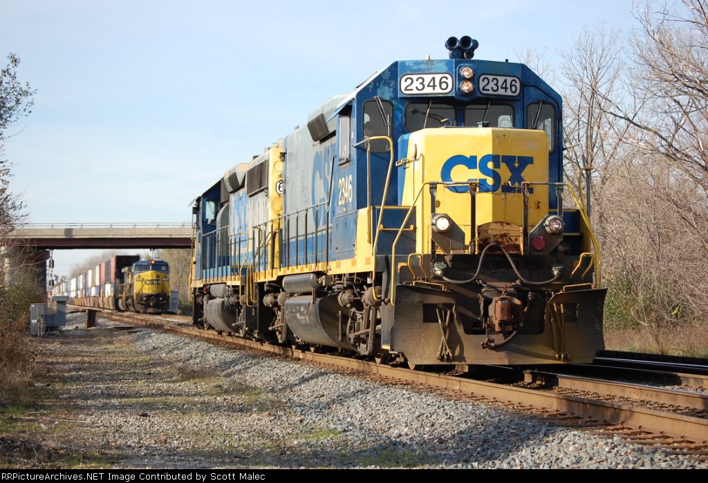 CSX 6418 & 2346